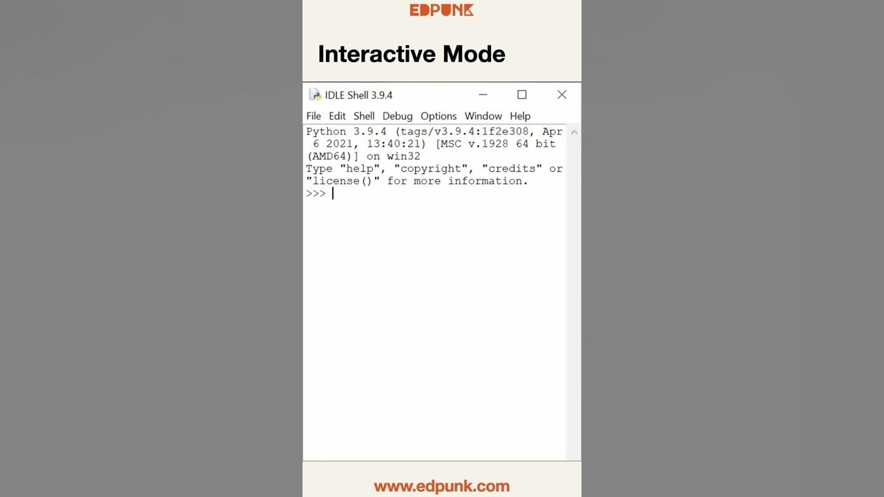 Day 6 Execution Modes In Python Learn Python Light Mode 100daysofpython Youtube 