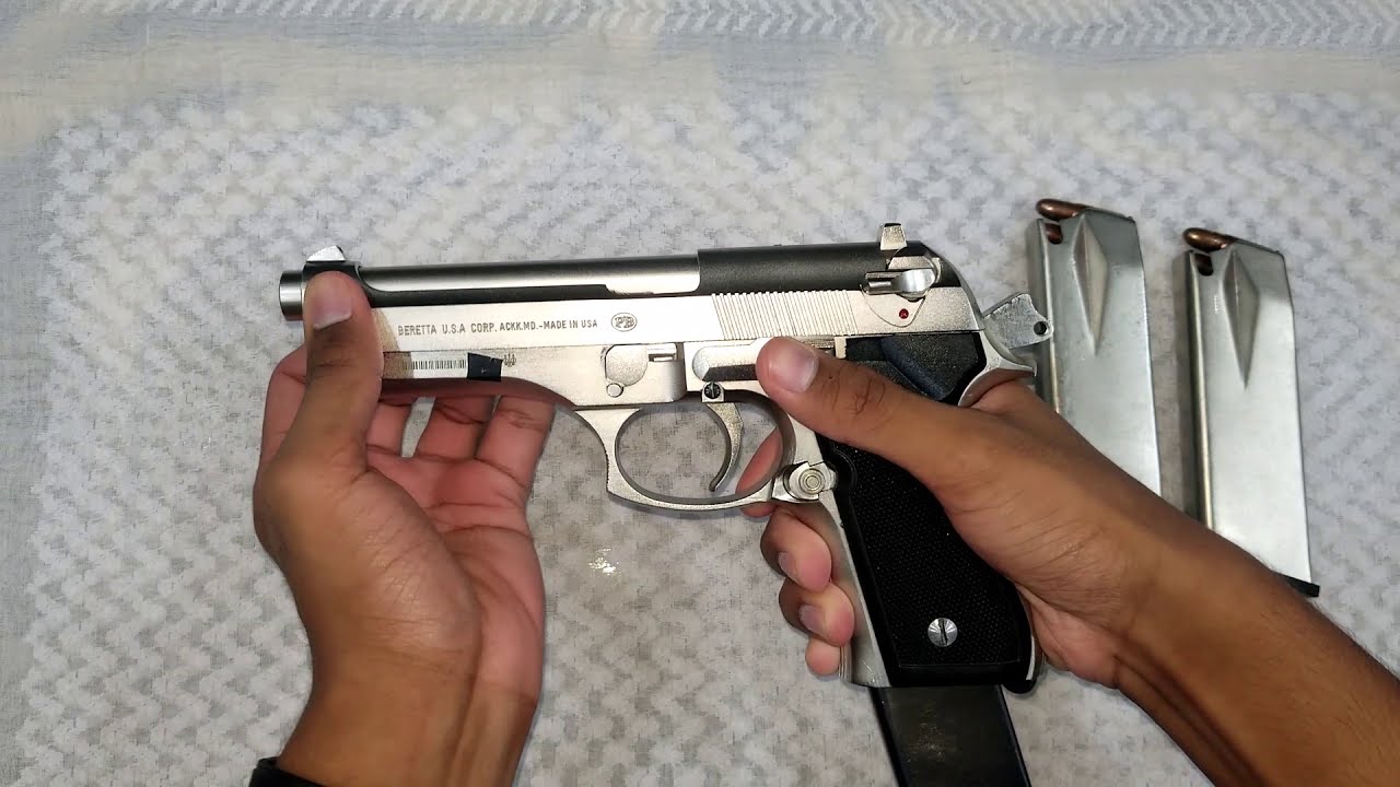 ISSUE RESOLVED || BERETTA 92FS || LOADING AND UNLOADING ISSUE || 30 ...