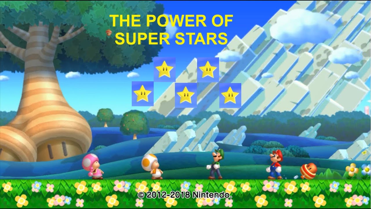 THE POWER OF SUPER STARS, SUPER MARIO DELUXE - YouTube