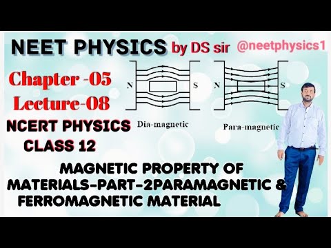 Magnetic properties of materials| Properties of Paramagnetic ...