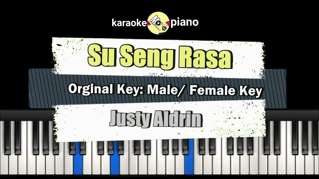 Su Seng Rasa - Orginal Key - Karaoke - Justy Aldrin - YouTube