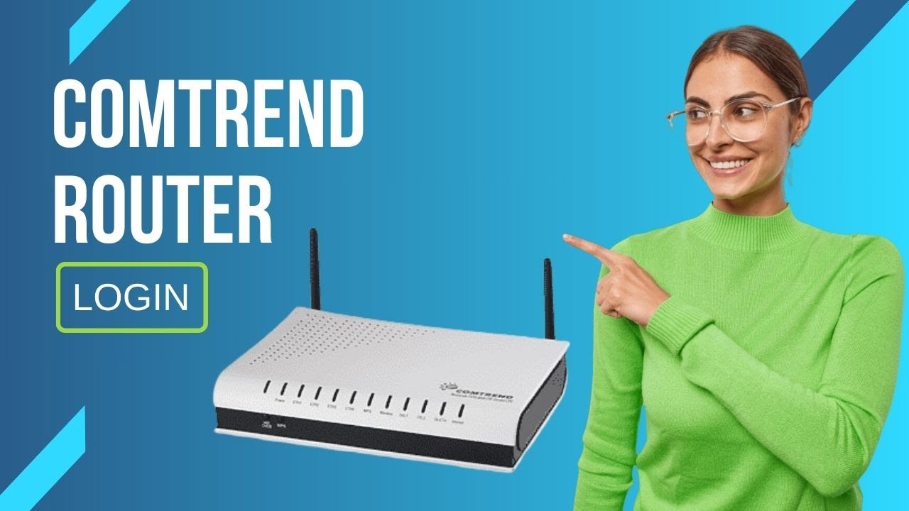 Comtrend Router Login - YouTube