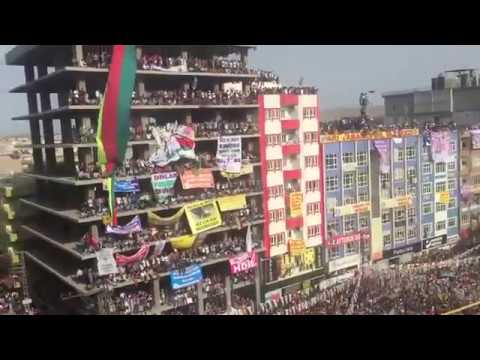 HDP Batman Mitingindeki Mahşeri Kalabalık 2 Haziran 2015