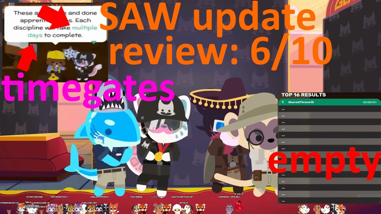 Super Animal World SAW expansion update review - YouTube