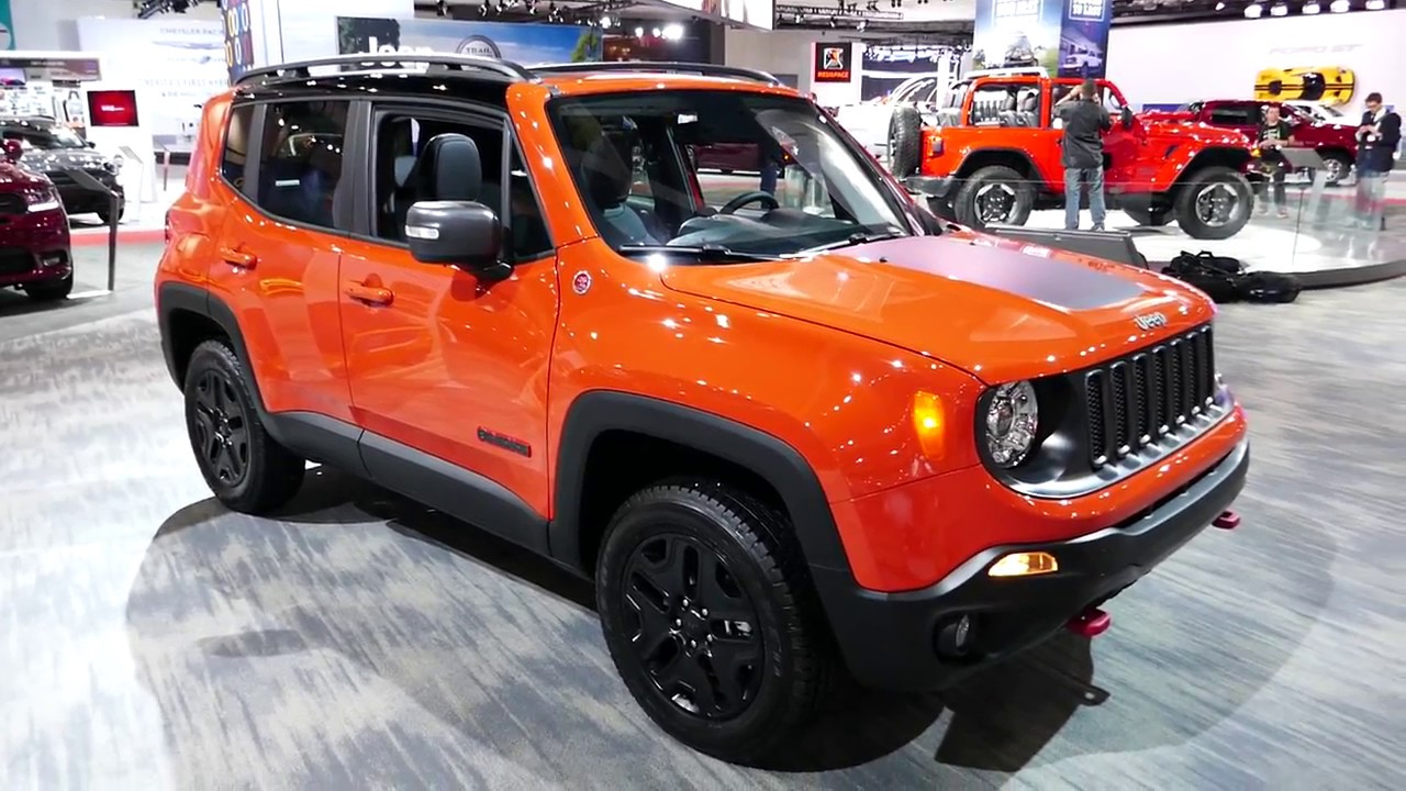 New 2018 Jeep Renegade Compact Small SUV - Exterior Tour - 2017 LA Auto ...