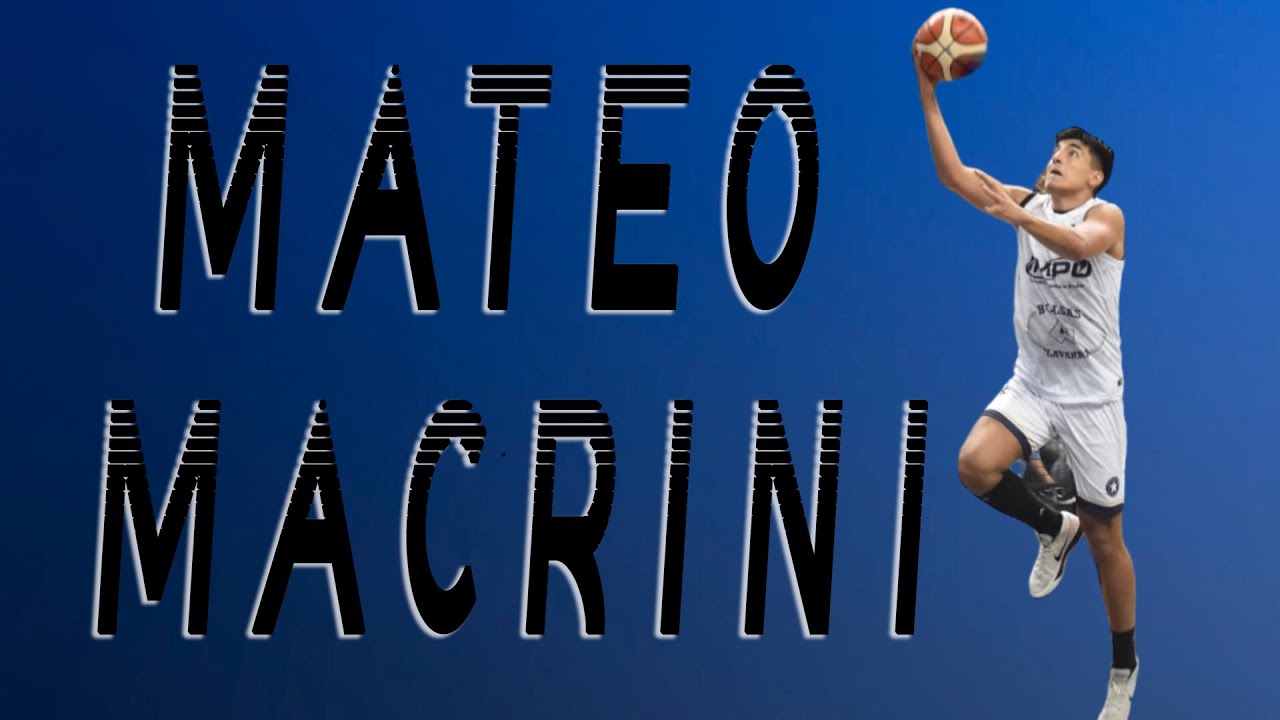 Highlight MATEO MACRINI TORNEO PRE-FEDERAL 2022 - YouTube