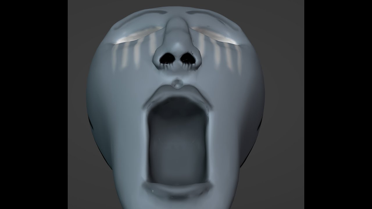 how to make a realistic mimic head mesh ( outdated ) ( no texture ...