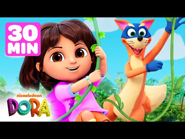 ¡30 MINUTOS de aventuras llenas de acción con Dora! | Dora y sus amigos ...