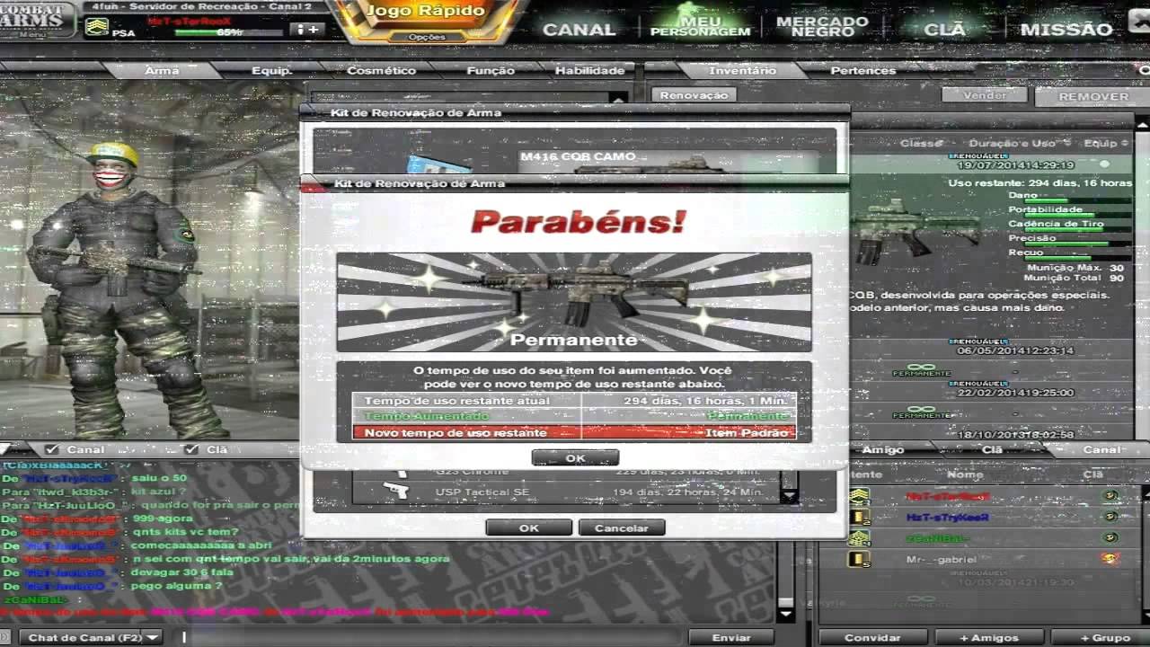 MoonsTeeeeR- || Renovando M416 CQB CAMO Permanente || Combat Arms BR ...