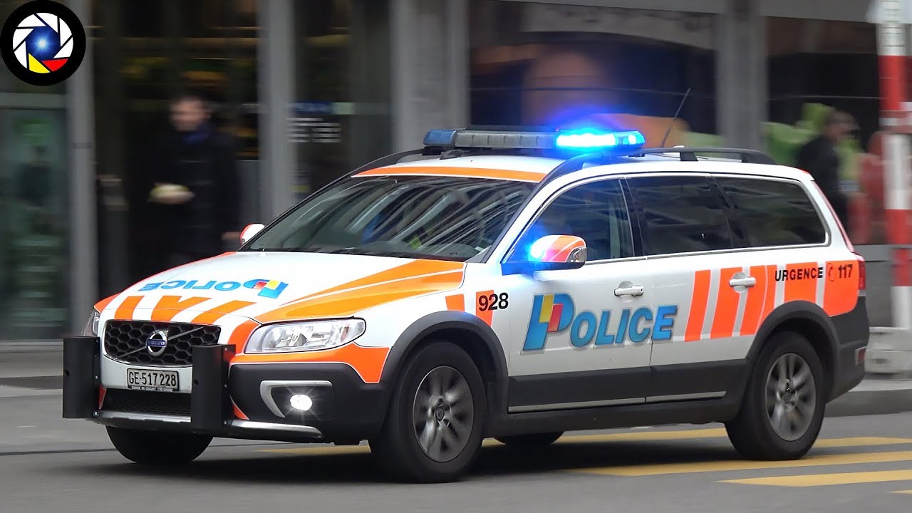 Swiss Traffic Police Cars // Police Genève BRA - YouTube