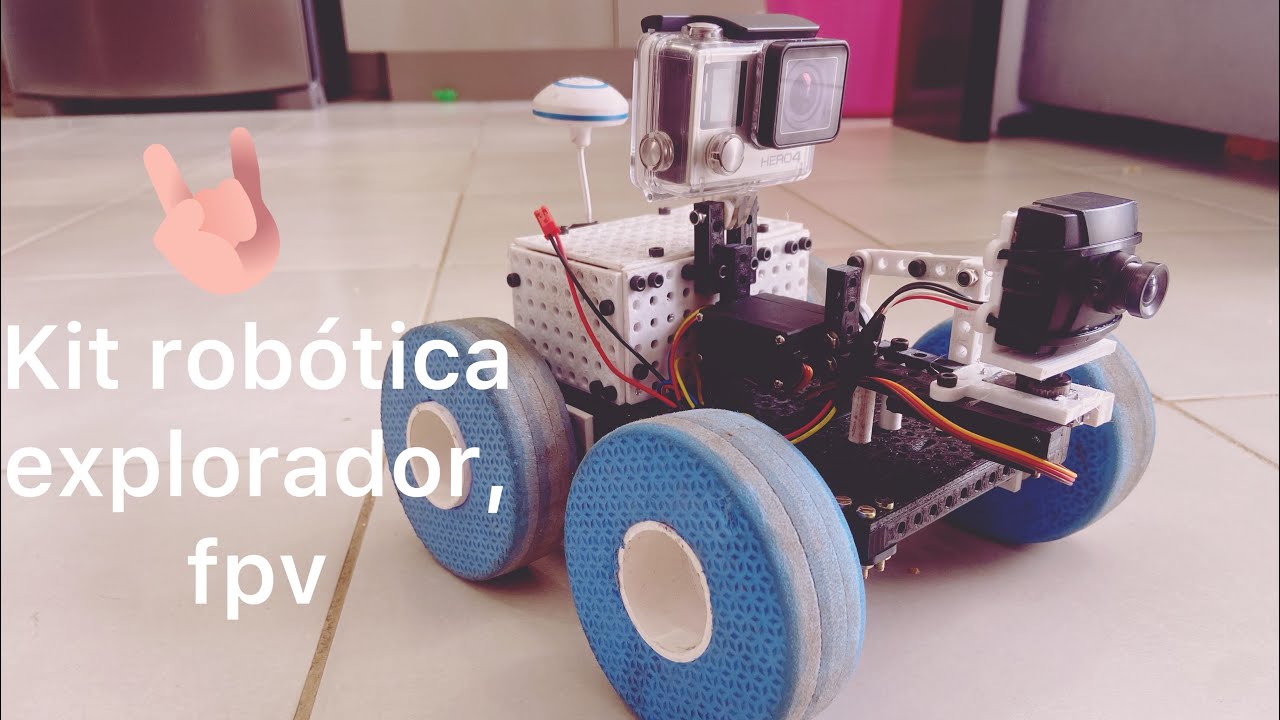Robô explorador, kit de robótica - YouTube
