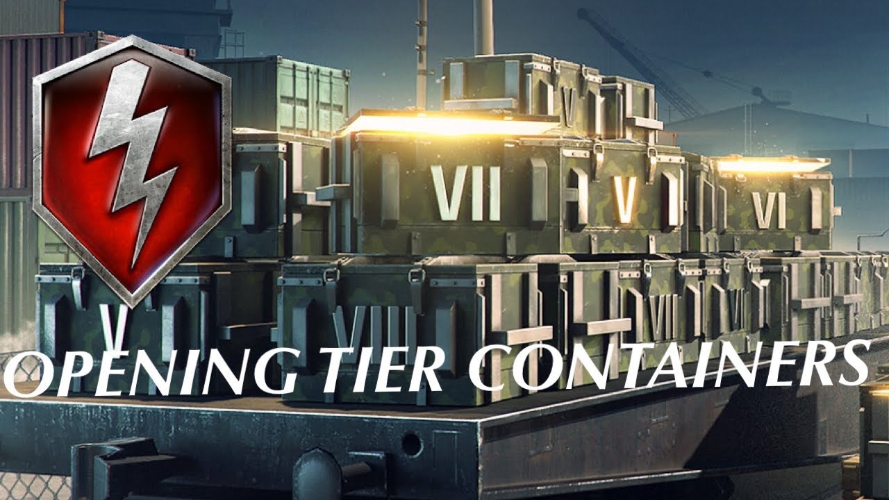 [WoTB] Opening Tier Containers - YouTube