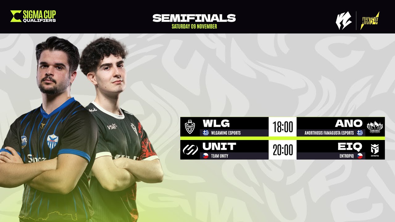 Sigma Cup 2024 | Qualifiers | Semifinals (Bo3) - YouTube