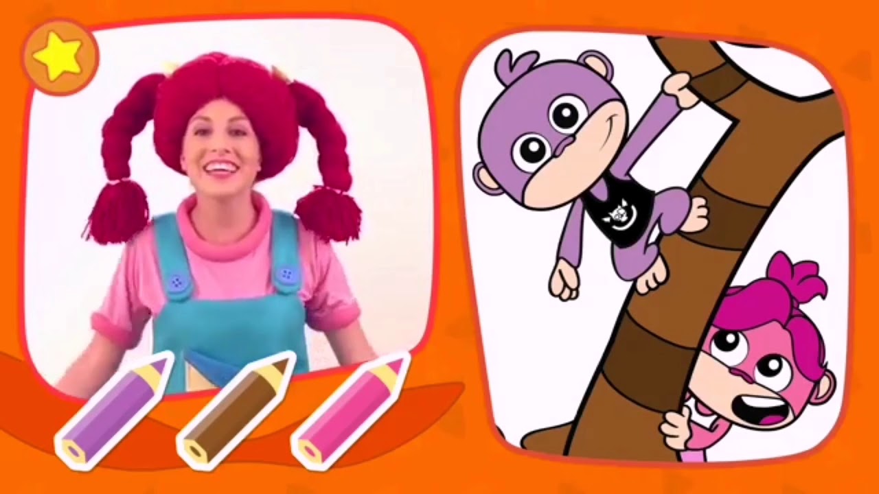 A COLOREAR LOS LOS MONITOS JUEGAN - A JUGAR / VIDEOS PARA NIÑOS - YouTube