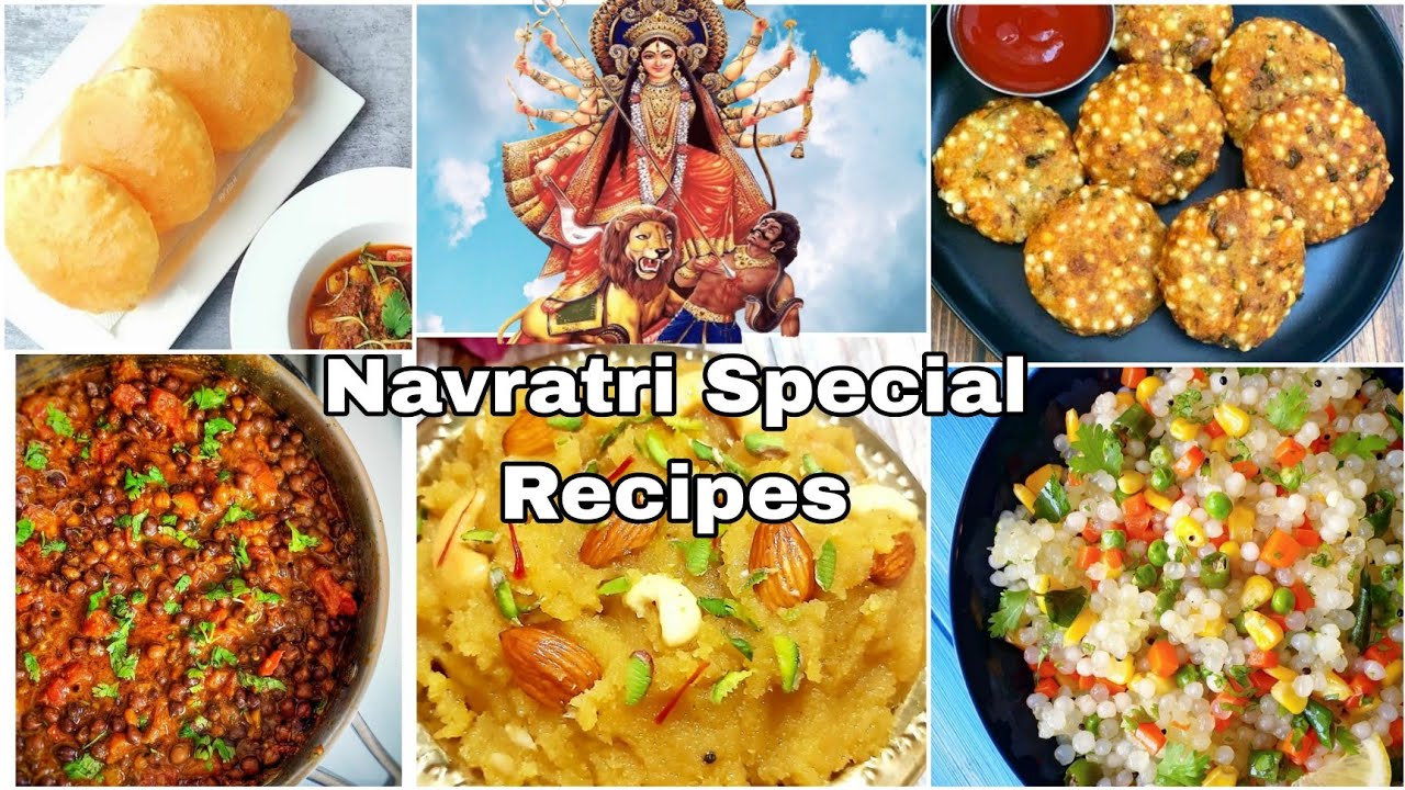 5 Navratri Recipes/5 Dussehra Special Navratri Prasadam Recipes/5 Vrat ...