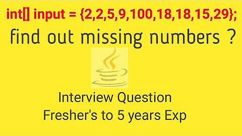 Java Logical Programs - YouTube