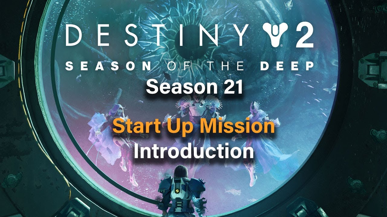 Destiny 2 : Start up Mission - first mission [Season of the deep] - YouTube