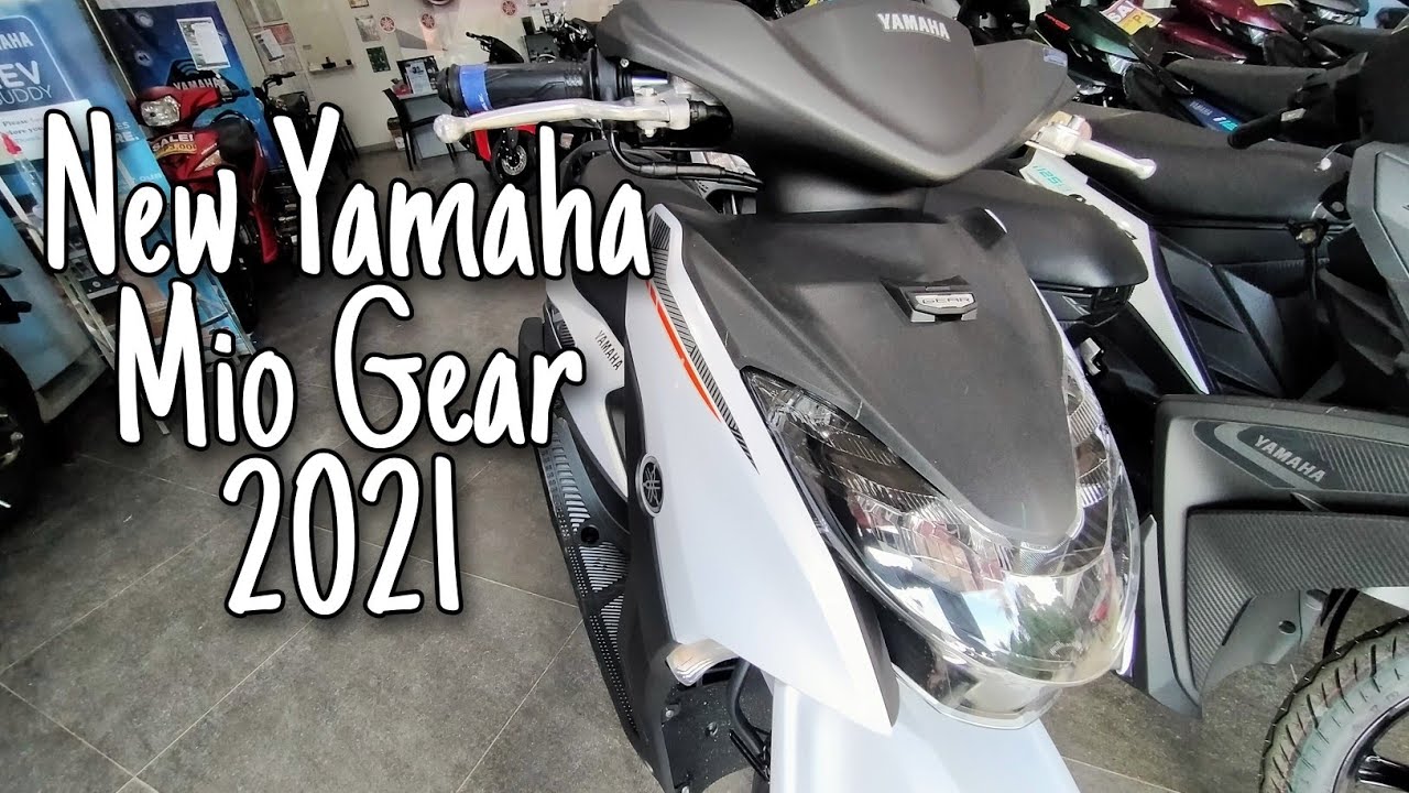 New Yamaha Mio Gear 2021 | Updated Price as of 2021 | Closer Look - YouTube