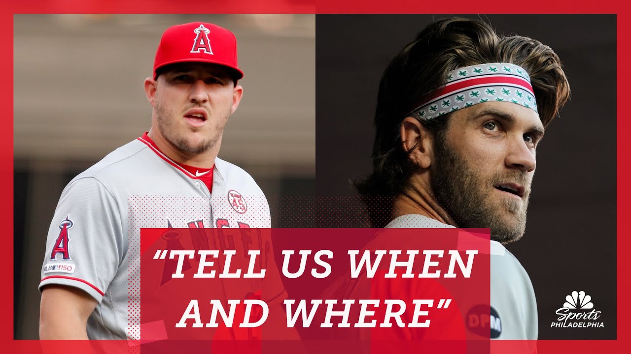 Harper and Trout have message for MLB | SportsNet Central | NBC Sports ...