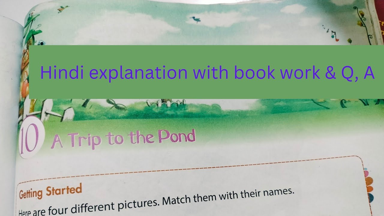 Class -2/English/A Trip to the Pond/Story - YouTube