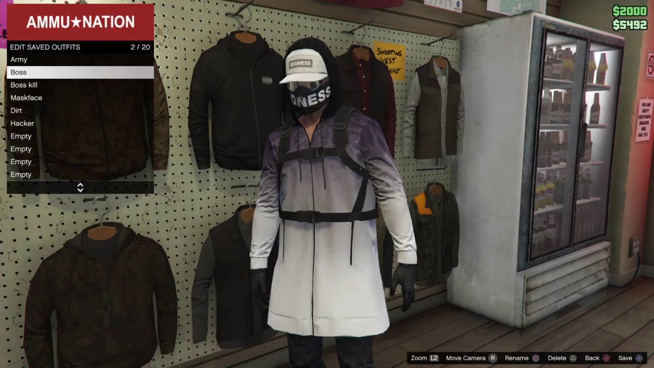 Gta 5 Hacker outfit Modded outfit series - YouTube