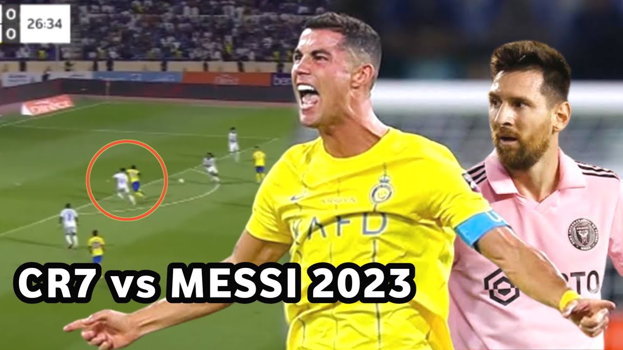 CR7 vs Messi, Al Nassr vs Inter Miami 6-6 - YouTube