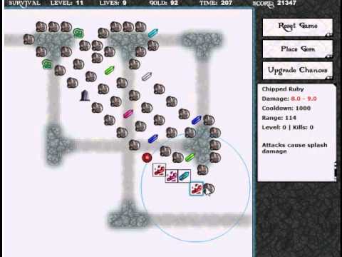 Let's Play Gem Tower Defense - YouTube