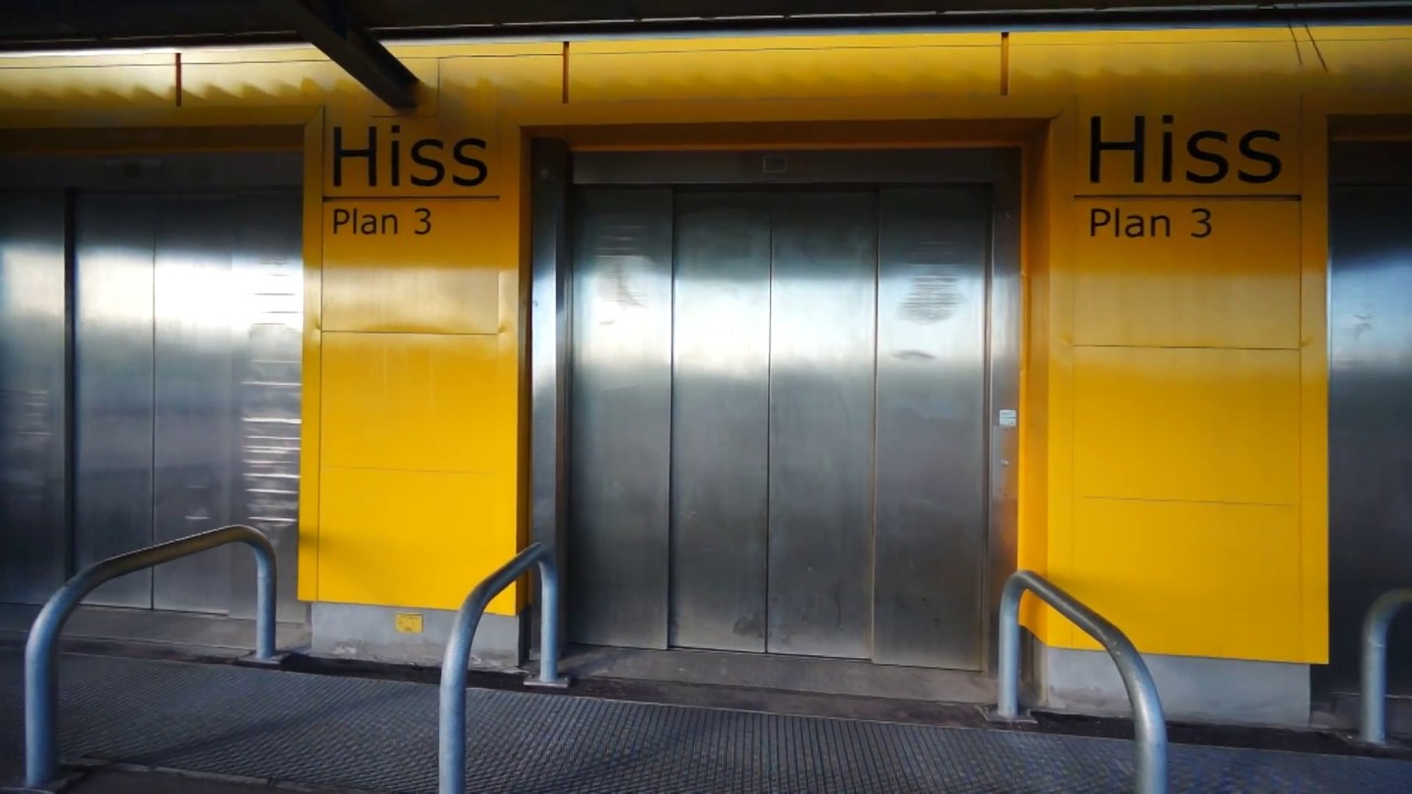 Sweden, Stockholm, Kungens Kurva, IKEA parking house, KONE elevator ...