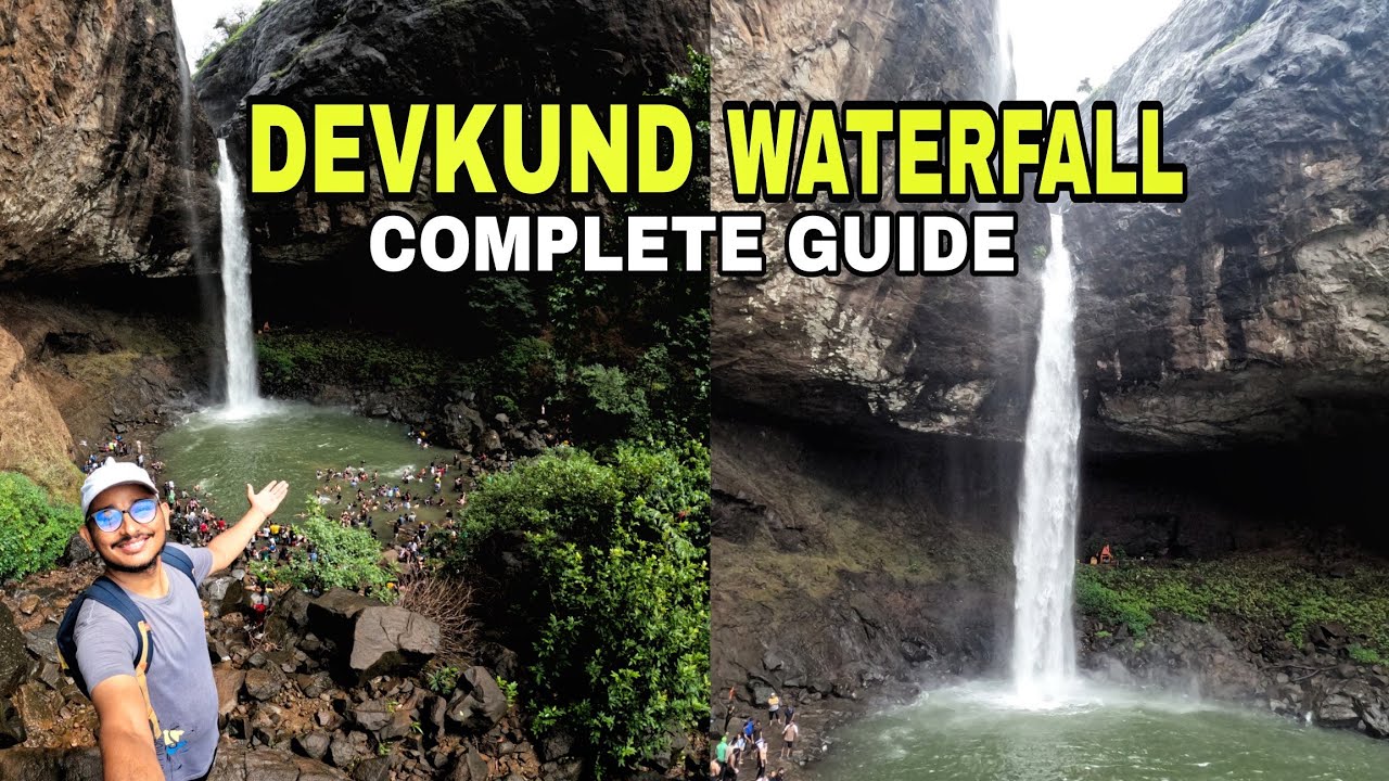 Devkund Waterfall | Devkund Waterfall Trek Vlog | Devkund Waterfall in ...