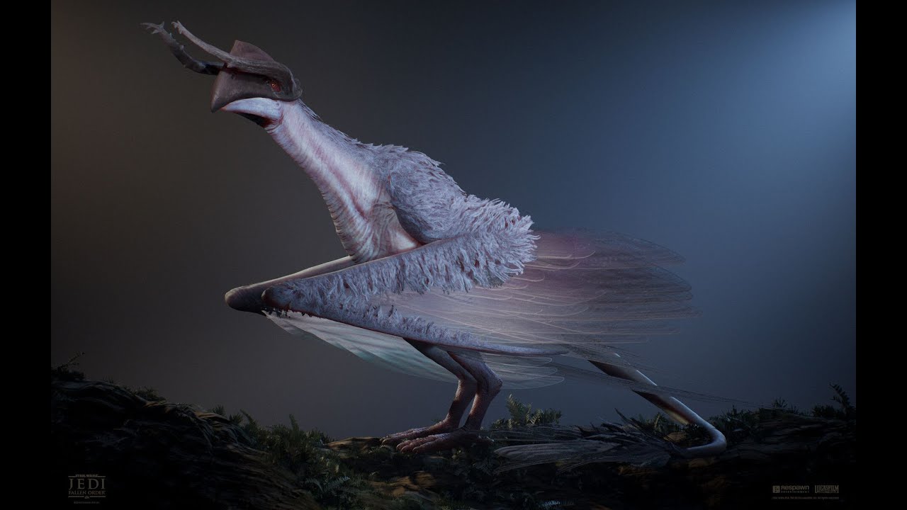 STAR WARS Jedi: Fallen Order | Saving Gaint Bird - YouTube