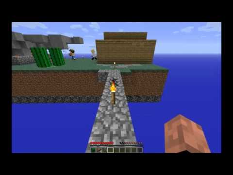 OTG:Minecraft SkyBlock Multiplayer (SpeedBuild) - YouTube