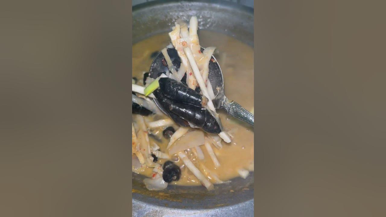 Gulai liling laut/siuh laut (keong laut) dan rebung asam #food #cooking #fyp #fypシ゚ #keong - YouTube