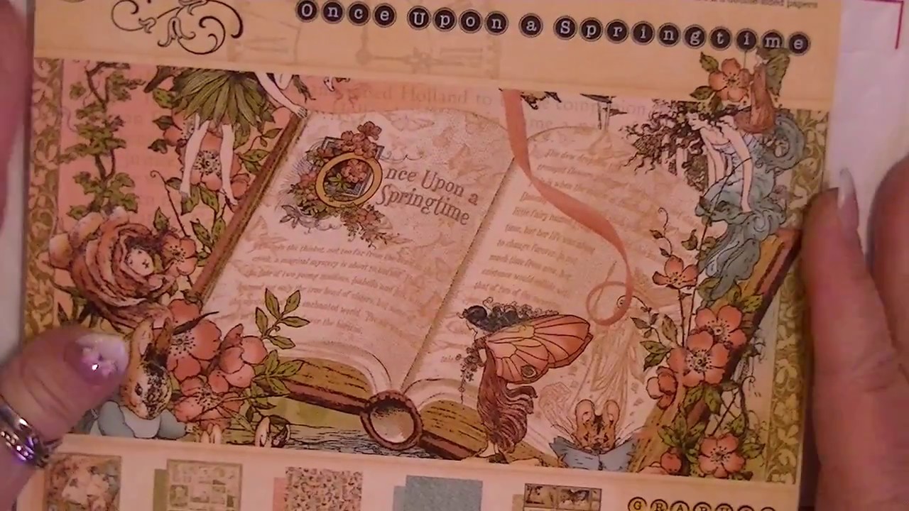 SOLD Destash~Graphic 45 & Prima New Paper Pads~shipping included - YouTube