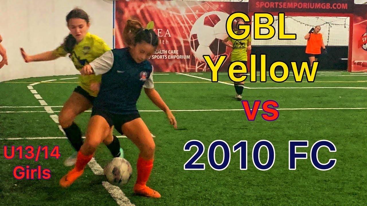 U13/14 Girls Indoor Soccer 2010 FC vs GBL Yellow at Sports Emporium in ...