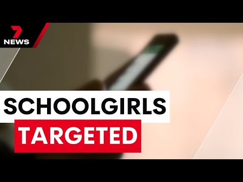 50 schoolgirls targeted in a fake porn scandal | 7 News Australia