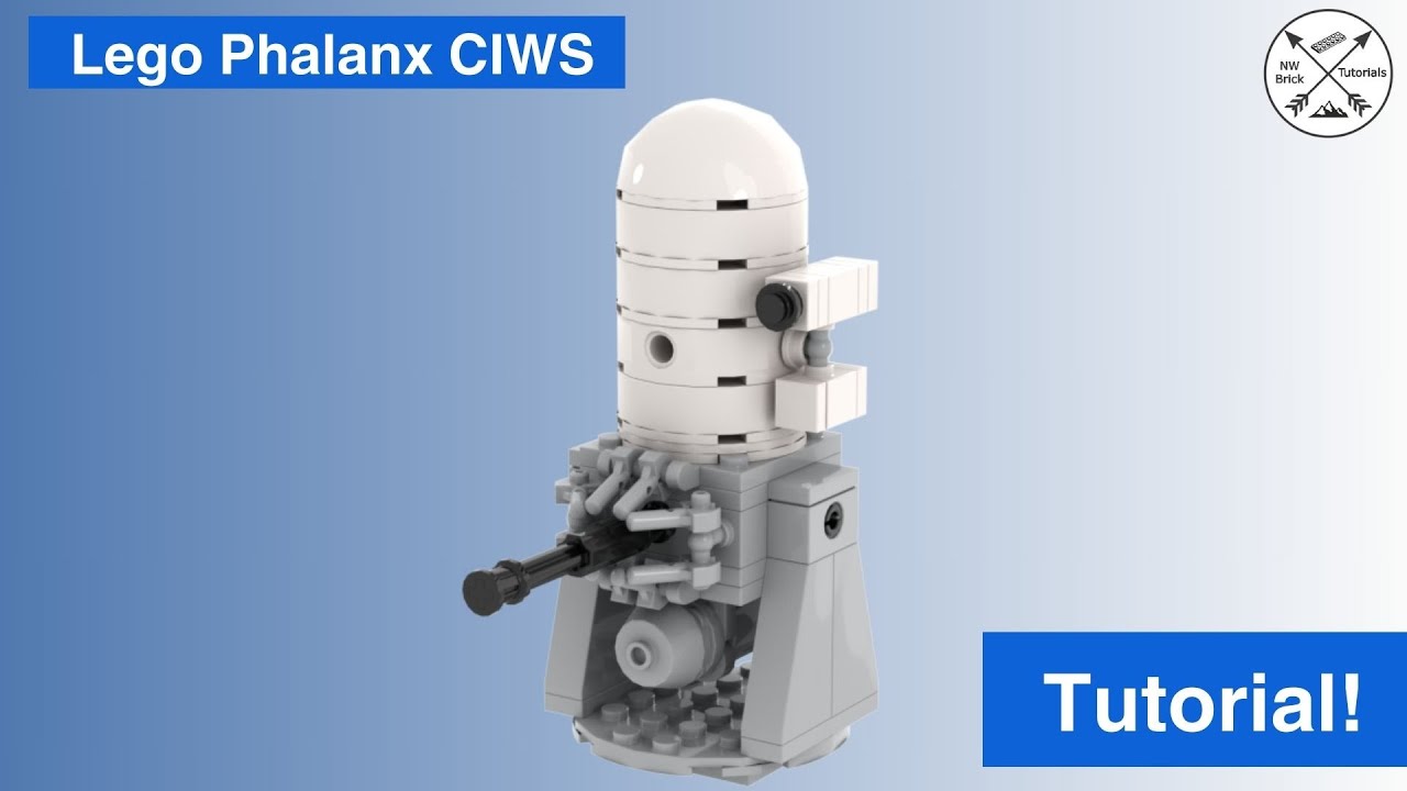 Lego Phalanx CIWS Tutorial! (Moc) - YouTube