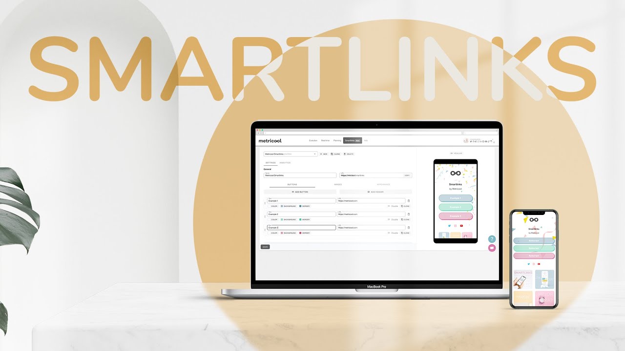 Metricool SmartLinks - Add links to your social networks - YouTube