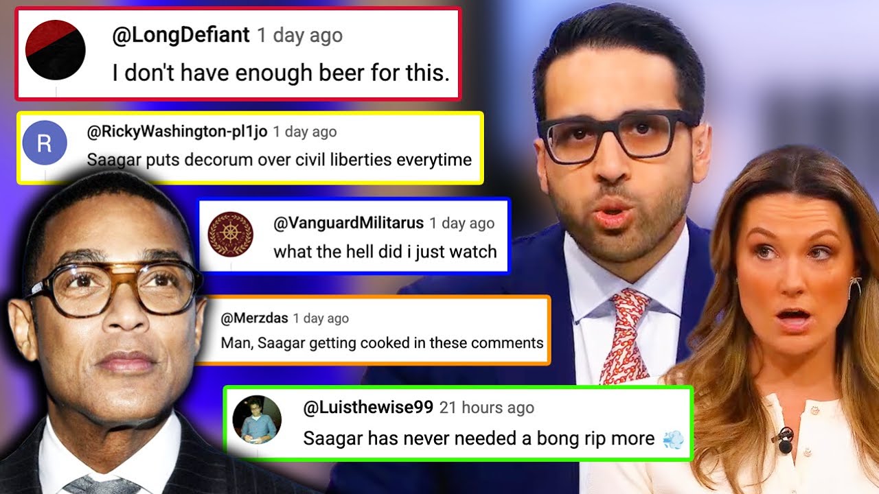 Saagar SAVAGED by the Breaking Points Comments After LOSING Don Lemon ...