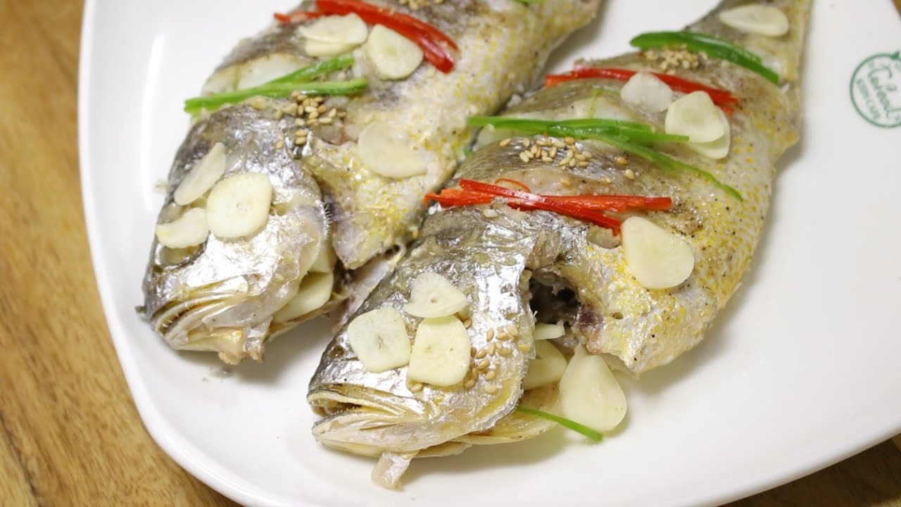조기 손질부터 찌는 과정까지 다 있다 명절 밥상에 들어가면 좋은 조기찜 만들기 밥상체리 Youtube