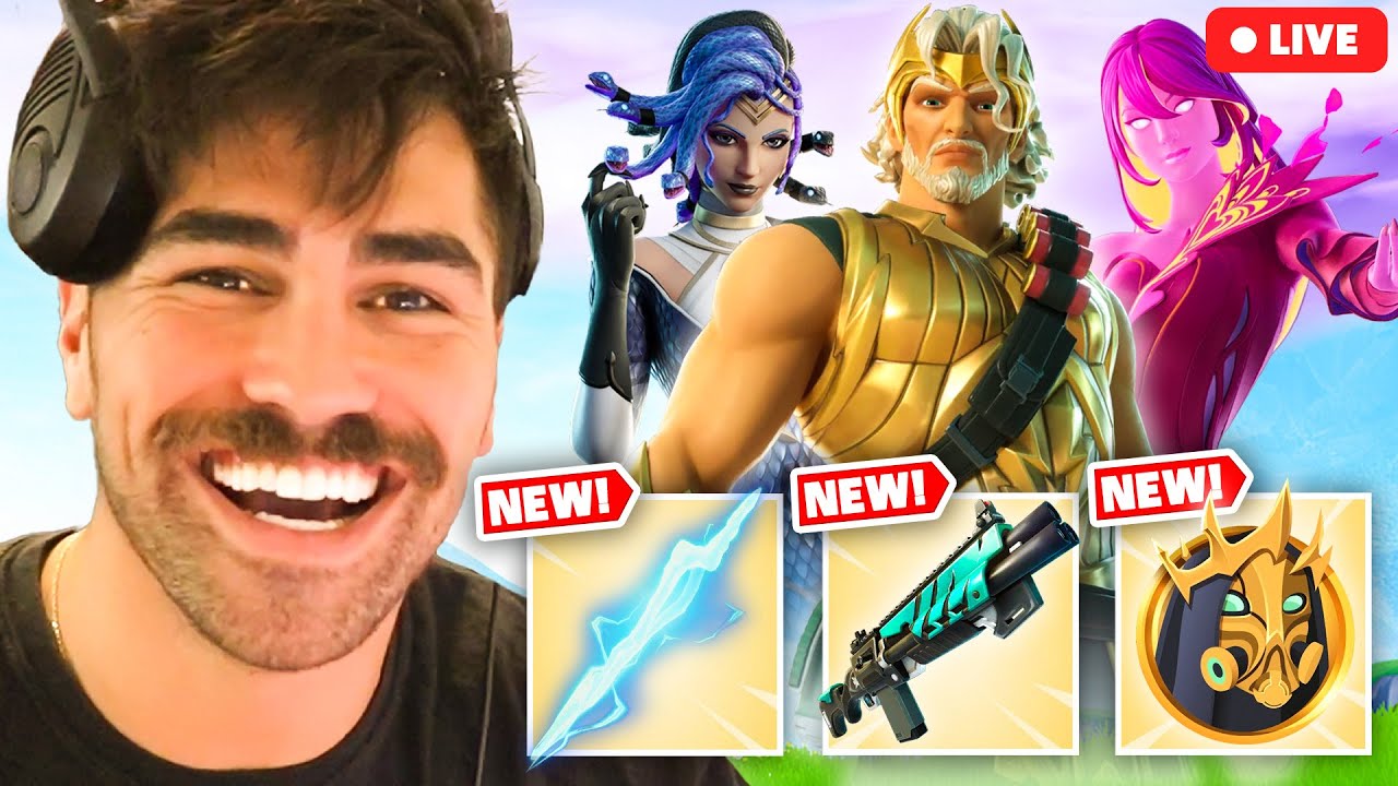 PLAYING NEW FORTNITE SEASON! - YouTube