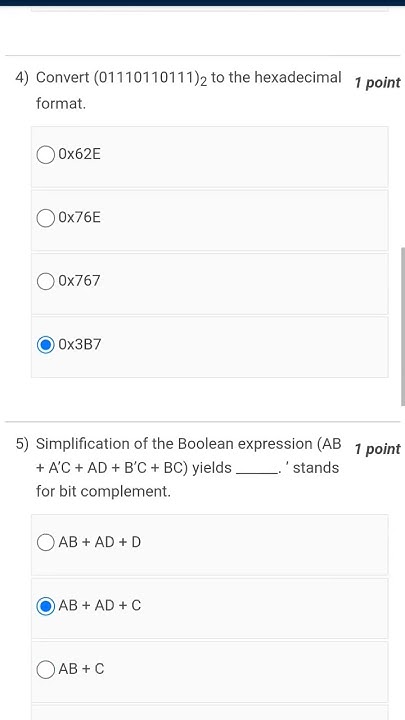 NPTEL_Computer Architecture -Week 1 Quiz- 2024#nptel#nptelquiz #swayam ...