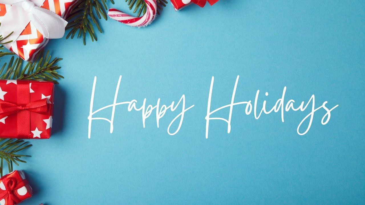 Happy Holidays From Our Team To Yours! - YouTube