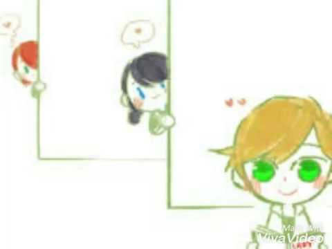 Miraculous LadyBug - Adrien x Marinette x Nathaniel - Secret Love Song ...
