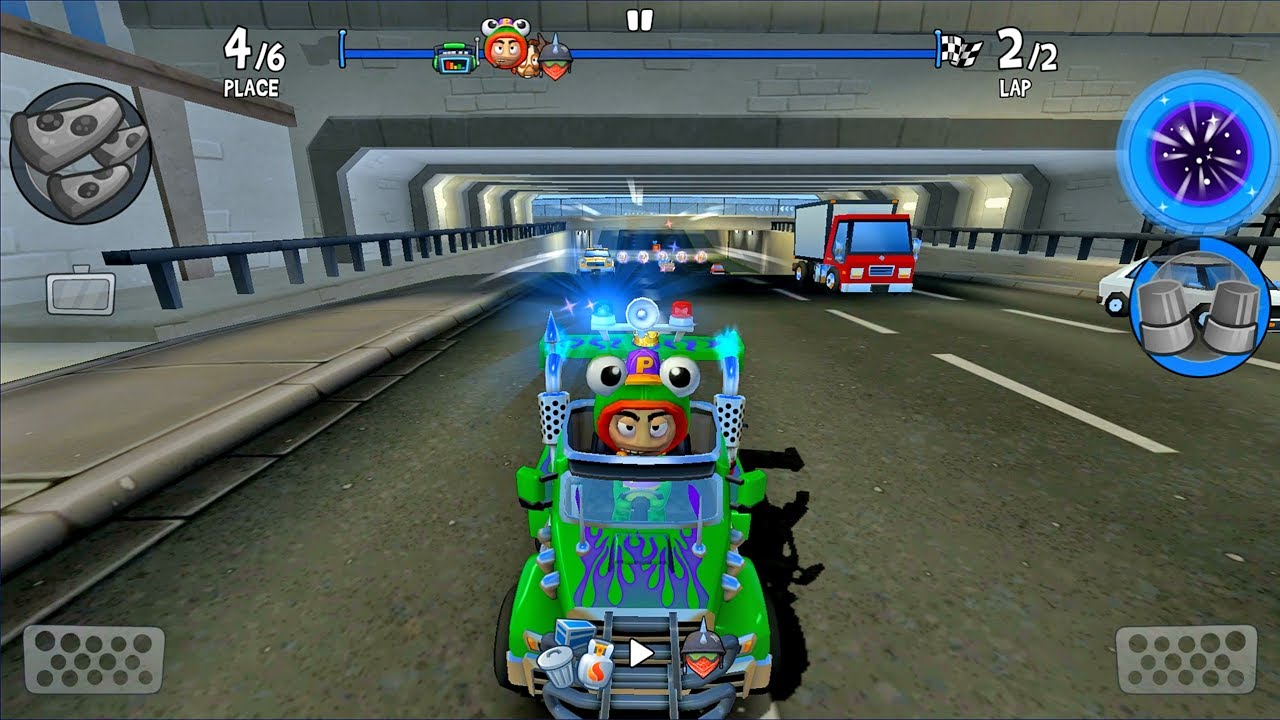 Police Pete tha Frog Benny | Beach Buggy Racing 2 - YouTube