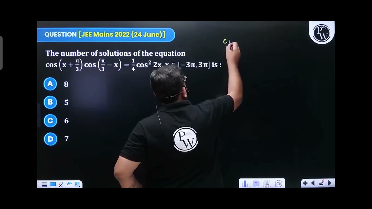 QUESTION JEE Mains 2022 24 June The Number Of Solutions Of The question-jee-mains-2022-24-june-the-number-of-solutions-of-the