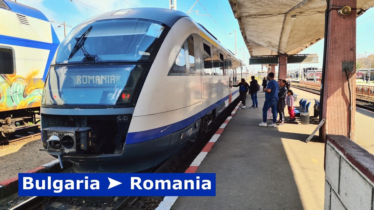 TRAIN BULGARIA 🇧🇬 - ROMANIA 🇷🇴 / From Vidin to Craiova - YouTube