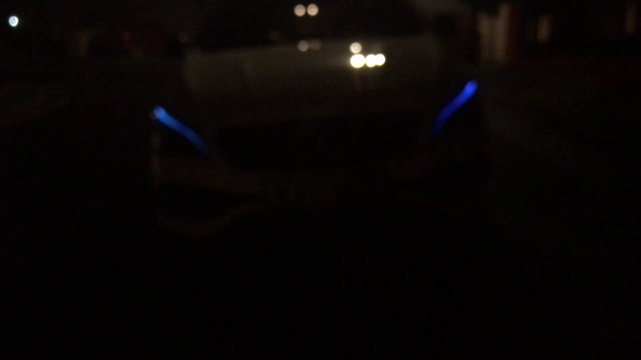 Mercedes CLA 2017 Facelift LED ILS Unlock - Blue Lights on Unlock - YouTube
