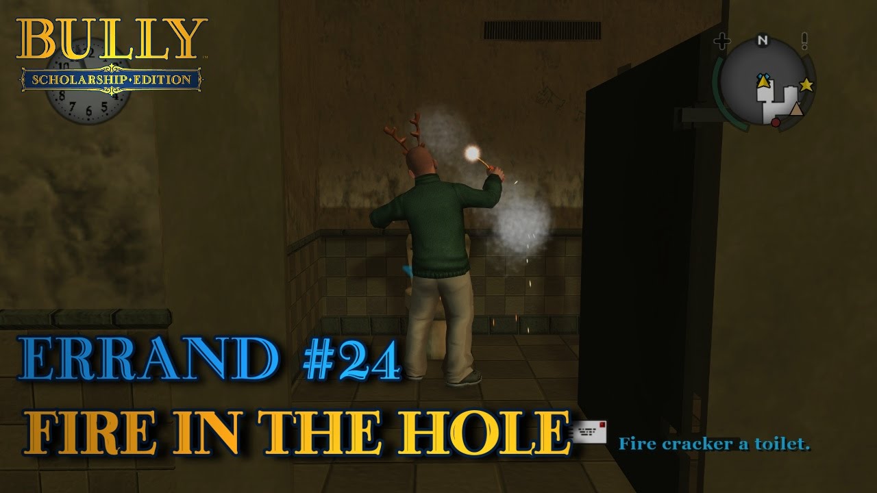 Bully: Scholarship Edition - Errand #24 - Fire in the hole (PC) - YouTube