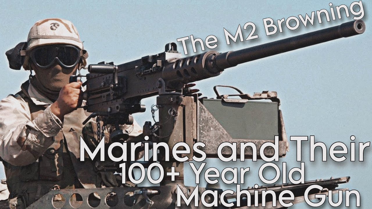 Marines with the M2 .50 Cal Machine Gun - YouTube