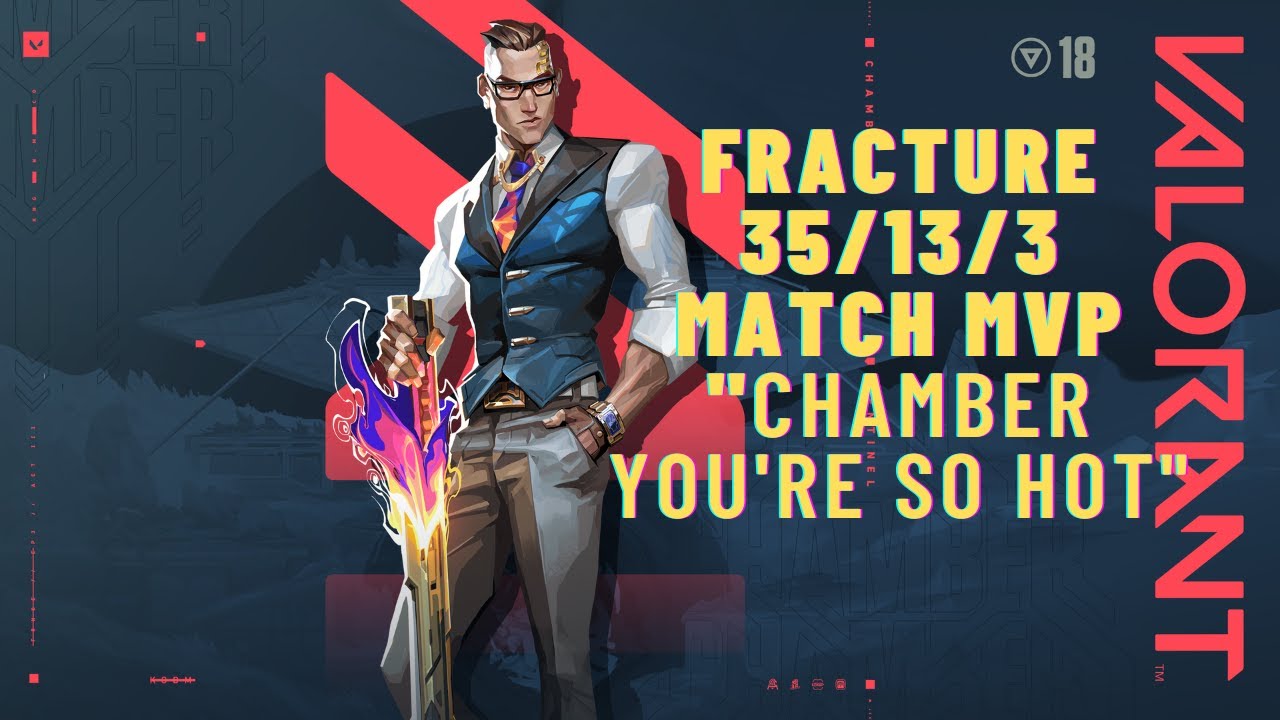 VALORANT Chamber Highlights | Fracture | 35/13/3 | Match MVP - YouTube